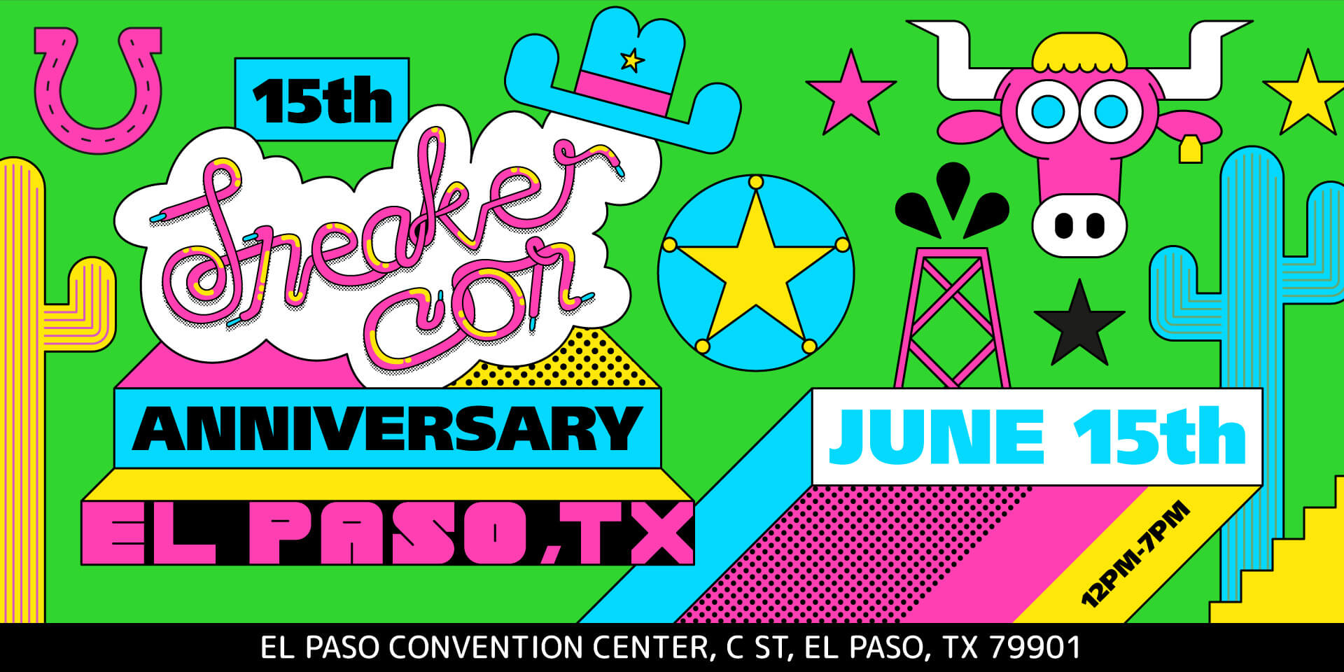 Sneaker Con El Paso, Texas Event - June 15, 2024